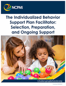 The Individualized Behavior Support Plan Facilitator: Selection ...